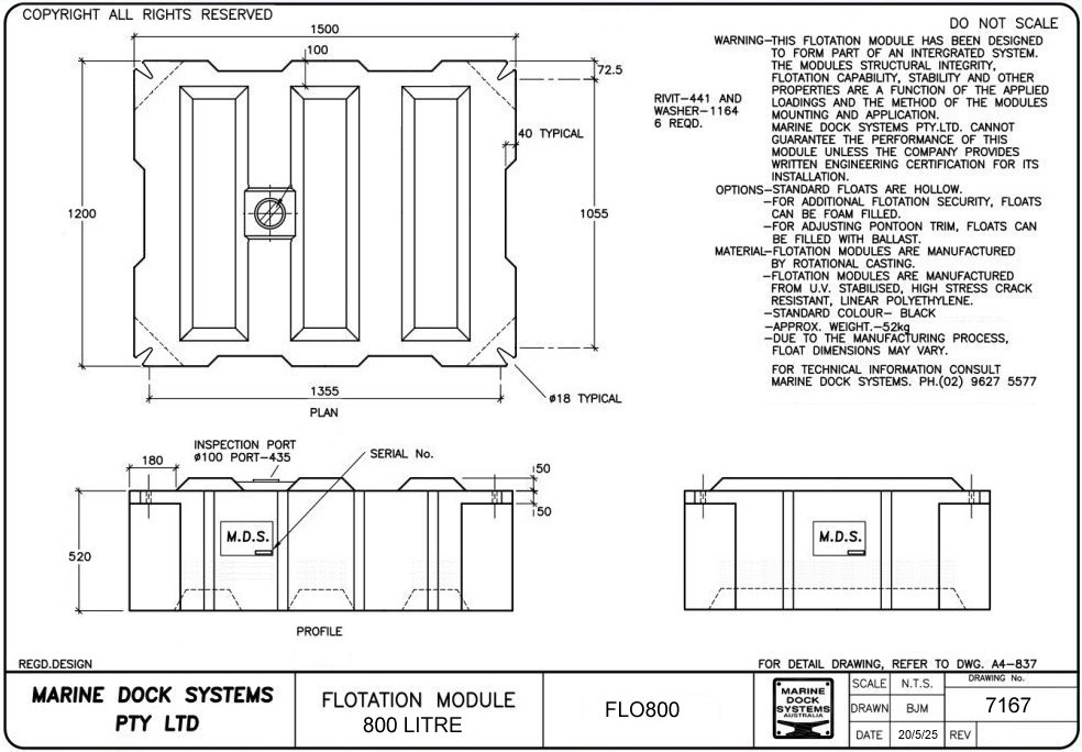 Marina Pontoon Floats Pods MDS Marine Dock Systems MDS - Marinas ...